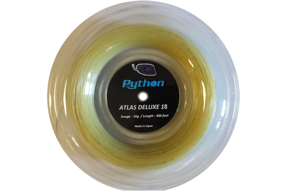 Python Atlas DELUXE 18g Natural String Reel | Python Racquetball