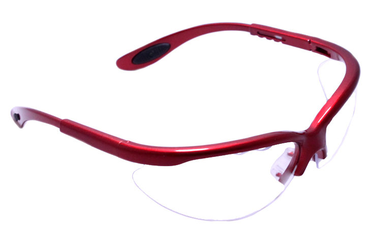 Python Xtreme View Red Eyeguards | Python Racquetball